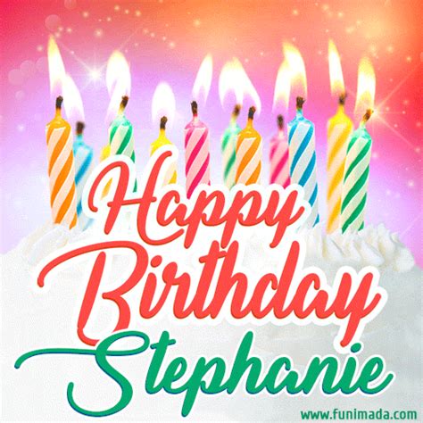 Happy Birthday Stephanie S For Her Download On