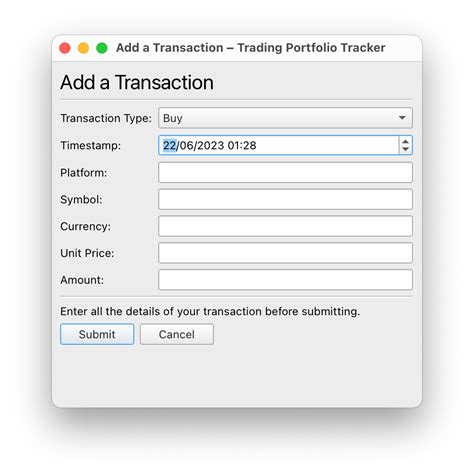 Github Isaaccheng Trading Portfolio Tracker A Cross Platform Desktop Application For