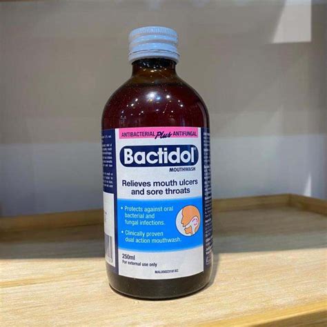 Bactidol Mouthwash 250ml Lazada