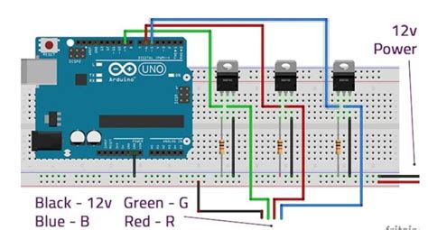 Using Mosfets With Rgbw Striplights Leds And Multiplexing Arduino Forum