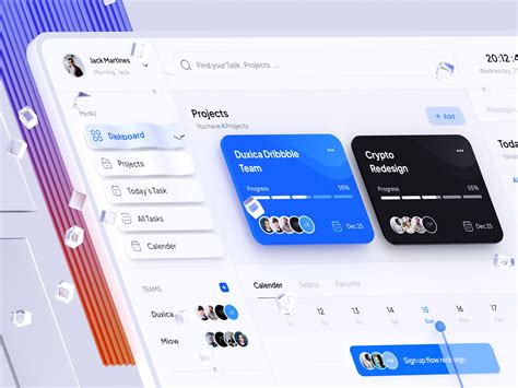 Task And Project Management Web Design Behance