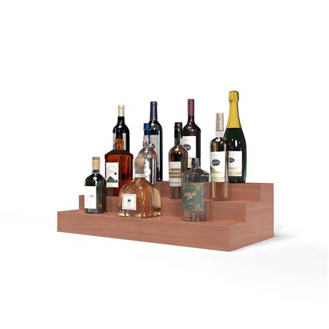 Liquor Riser 3 Riser 6 Column Wine Racks America