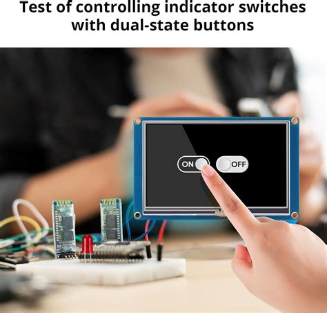 Nextion 43 Hmi Display Basic Series Nx4827t043 Lcd Tft Resistive Touch