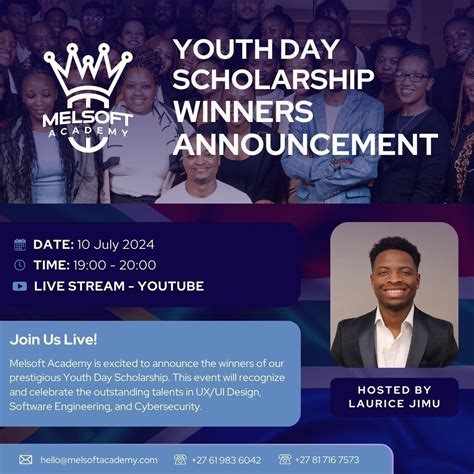Melsoft Academy On Linkedin Youthday Scholarships Techinnovation