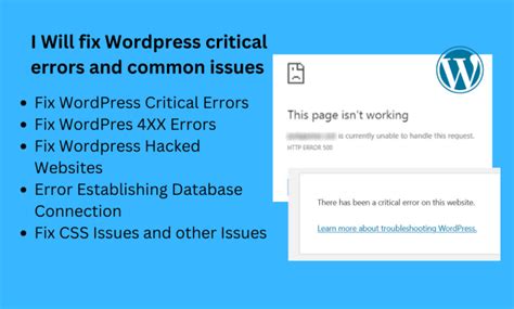 Fix Critical Errors And Common Issues Of Your Website By Mohsinisonline