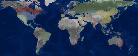 World Map Of Tgc In 1836 R Victoria2