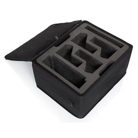 Gator Gl Rodecaster4 Lightweight Case For Rodecaster Pro And Four Mics At