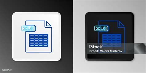 선 Xls 파일 문서입니다 회색 배경에서 격리된 Xls 단추 아이콘을 다운로드합니다 Excel 파일 기호입니다 다채로운 개요 개념 벡터 개념에 대한 스톡 벡터 아트 및 기타