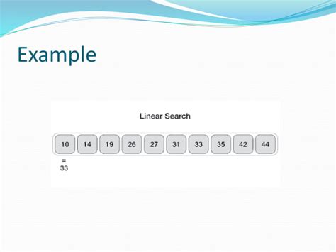 linear search in ds ppt