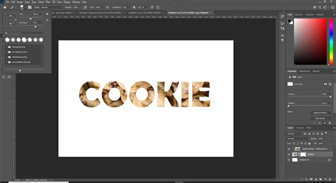 how to apply textures to text in adobe photoshop creative fabrica