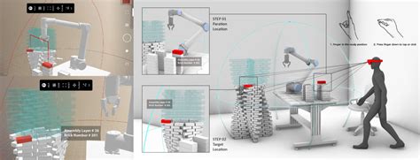 Ar Robotic Assembly Process View Robotic Operation Maximum Reach