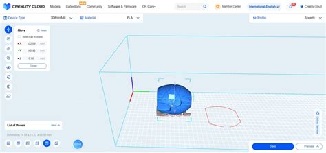 creality cloud slice multiple 3d models all at once