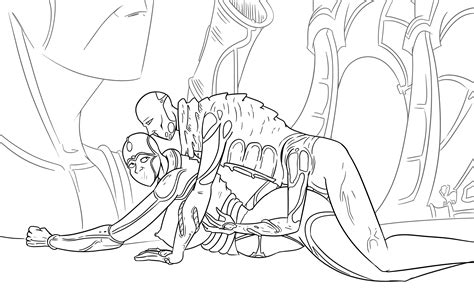 Rule 34 4 Arms Absurd Res Alien Alien Humanoid Ambiguous Penetration