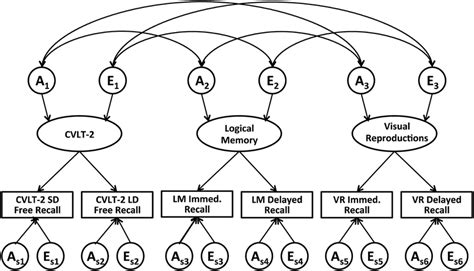 Three Correlated Factors Common Pathway Model Test Specific
