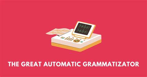 the great automatic grammatizator isc class 11 english answers