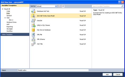Ejemplo De Mvc 30 Con Entity Framework