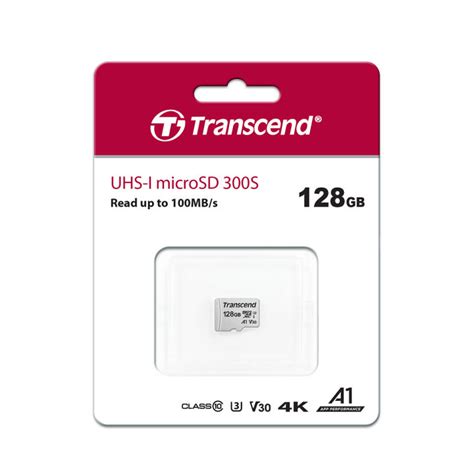 Transcend 128gb Usd300s A Uhs I U3a1 Microsd Card Bd