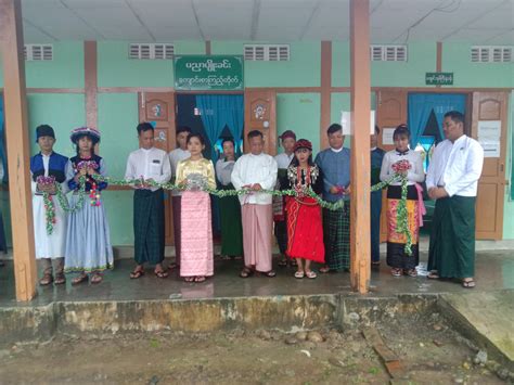 ဝိုင်းမော်မြို့နယ်၌ ပညာပျိုးခင်း” ကျောင်းစာကြည့်တိုက်ဖွင့်ပွဲ ကျင်းပ