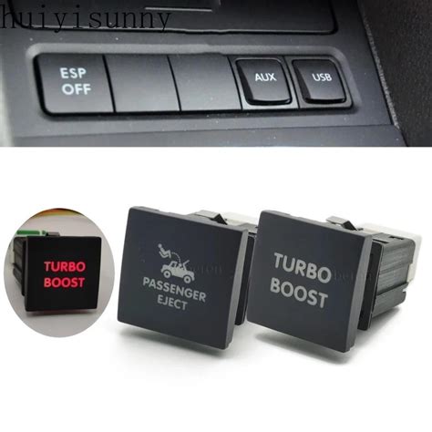 Hys Car Onoff Switch Turbo Boost Passenger Eject Switch Button With