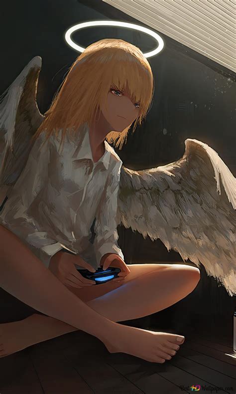 Angel Gamer 4k Wallpaper Download