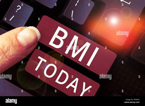 Conceptual Display Bmi Business Overview Method Of Estimating Body Fat
