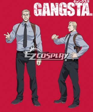 Ezcosplay Gangsta Gyangusuta Miles Meyer Miles Mayer Cosplay Costume