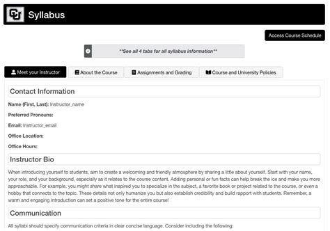 Canvas Course Templates Learning Design Group University Of Colorado Boulder