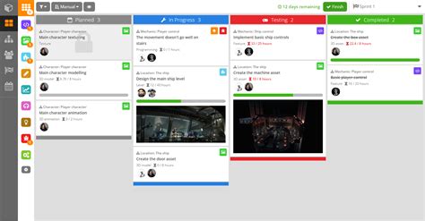 The Kanban Board HacknPlan