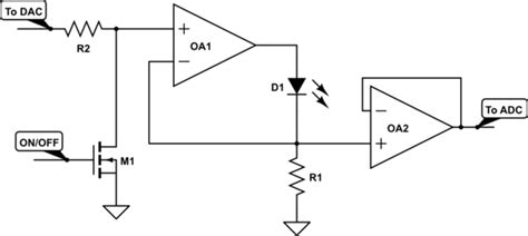 Operational Amplifier Programmable Current Laser Drive Circuit