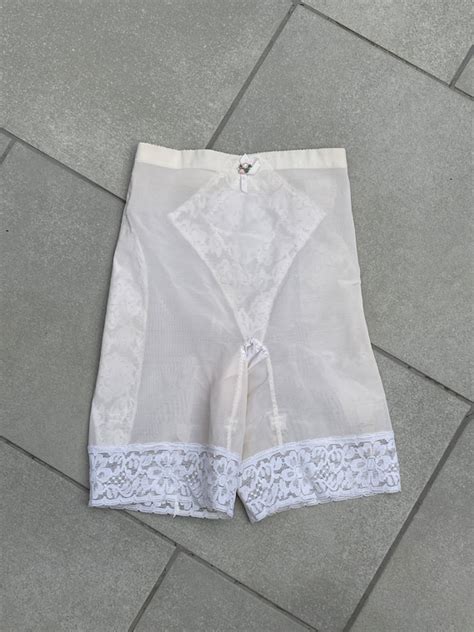 50s Olga Girdle Panty Sheer Magic Shapewear Lingerie Gem