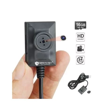 Spy Wire Button Camera With USB Cable