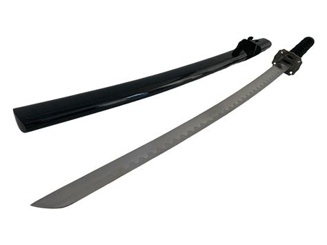 Меч катана бял дракон сувенирен незаточен,дървена стойка за колекция ...