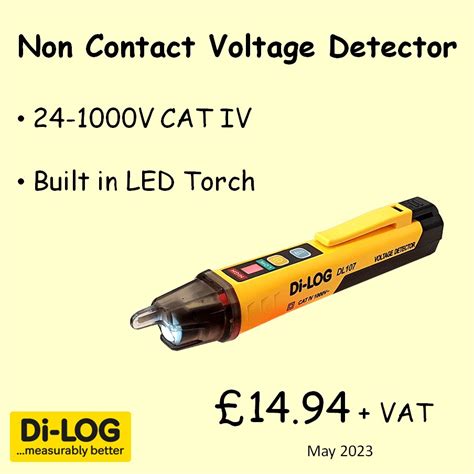 Di Log Non Contact Voltage Detector