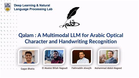 Qalam A Multimodal Llm For Arabic Optical Character And Handwriting
