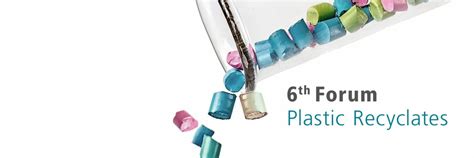 6th Forum Plastic Recyclates Recovery Magazine Recycling Technology Worldwide