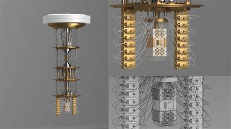 Quantum Computer 3d Model Download Maxve
