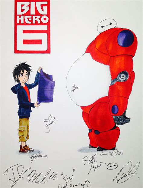 Big Hero 6 Stars Signatures Jamie Chung Gogo Tomago Decided To