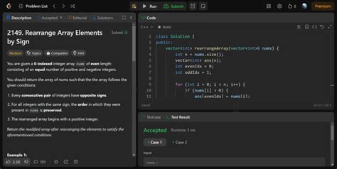 Day 82 Of 100daysofcode Challenge Rearranging Array Elements Kartik Agrawal Posted On The