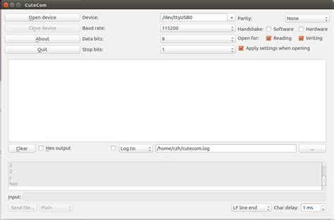 Ubuntu下安装串口调试助手cutecom 流水江湖 博客园 Ubuntu下安装串口调试助手cutecom 流水江湖 博客园