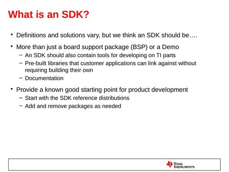 Introduction To The Linux Sdk Ti Training Texas Instruments
