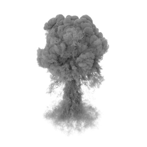 Nuclear Explosion White Background Black Icons Of Nuclear Explosion
