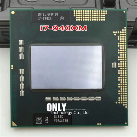 Free Shipping Intel Laptop Core CPU I7 940XM SLBSC I7 940XM SLBSC 2 13G 3 33G 8M HM55 QM57 100