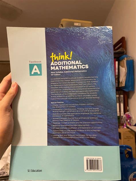 Additional Mathematics Textbook Hobbies And Toys Books And Magazines