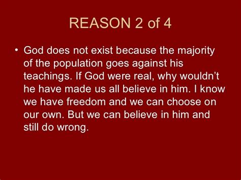 Why God Exists And Doesnt