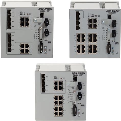 Allen Bradley Stratix 5400 Industrial Managed Ethernet Switch Nhp