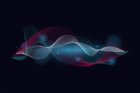 Colorful Linear Equalizer Wave Wallpaper Design Background