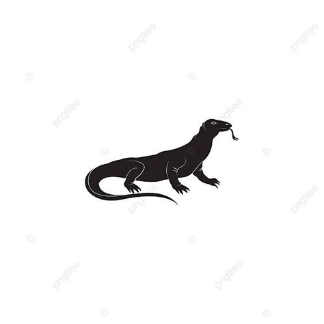 Komodo Icon Logo Dragon Art Vector Logo Dragon Art Png And Vector
