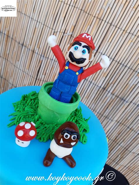 ΤΟΥΡΤΑ ΔΙΩΡΟΦΗ ΣΟΥΠΕΡ ΜΑΡΙΟ Koykoycook