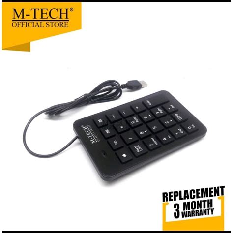 Jual Keyboard Keypad Numerik Angka Mtech Usb Shopee Indonesia