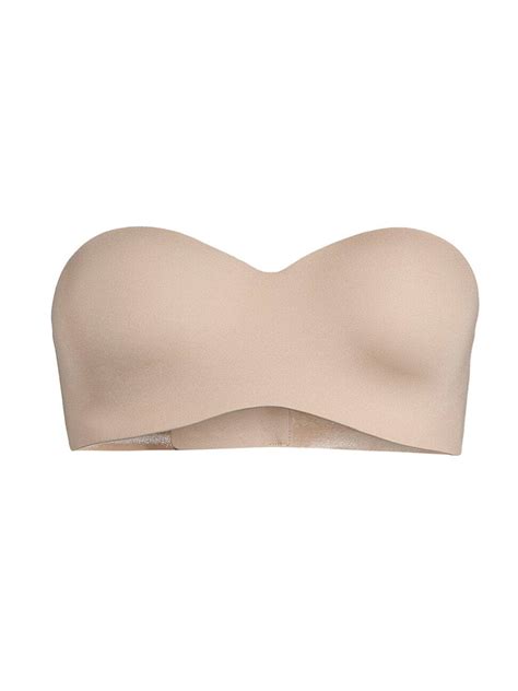 Le Mystère Smooth Shape Wireless Strapless Bra Natural Editorialist